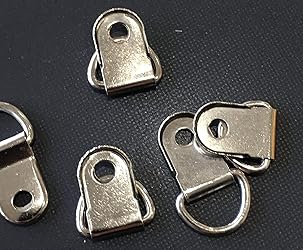 H&S 80x D Rings Picture Photo Frame Hanging Hook Hangers - Canvas Hook ...