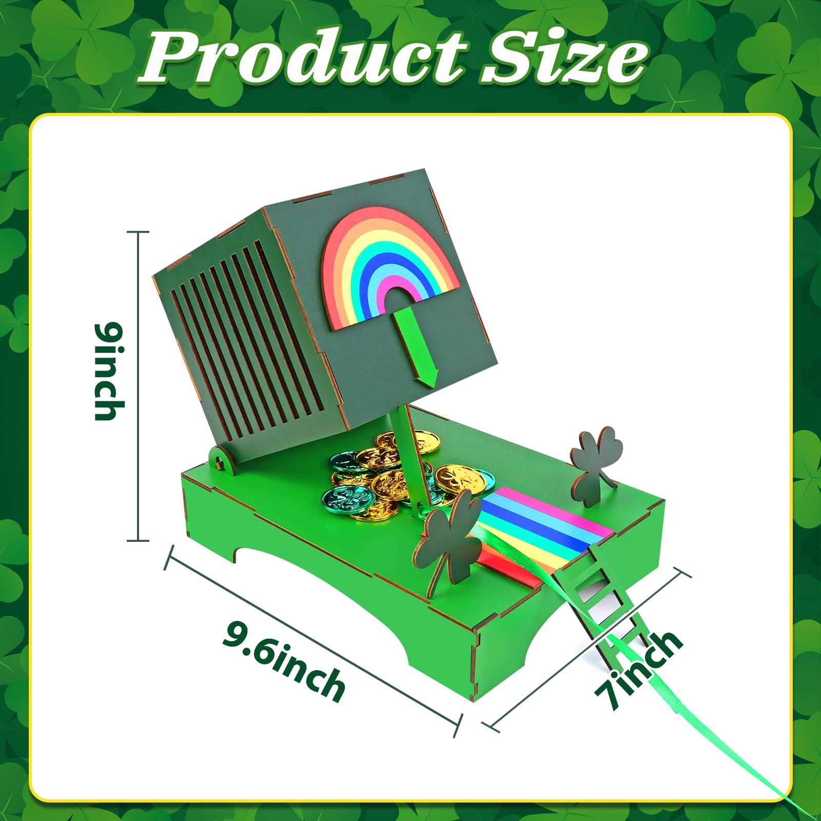 Kids St Patricks Day St Patrick's Day Leprechaun Trap Craft Kit - DIY ...