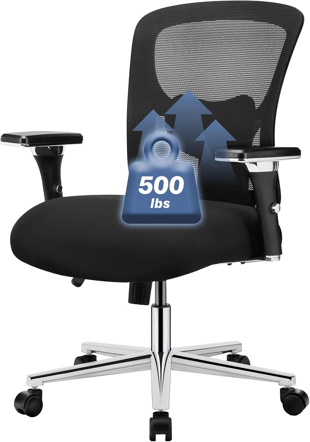 Amazon.com: 500lbs Big and Tall Ergonomic Heavy Duty Office Desk ...