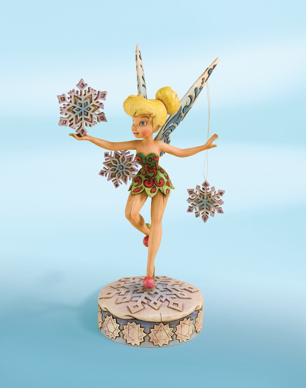 Jim Shore - Disneys Tinker Bell "Winter Wonderland" by Enesco - 4008068 ...