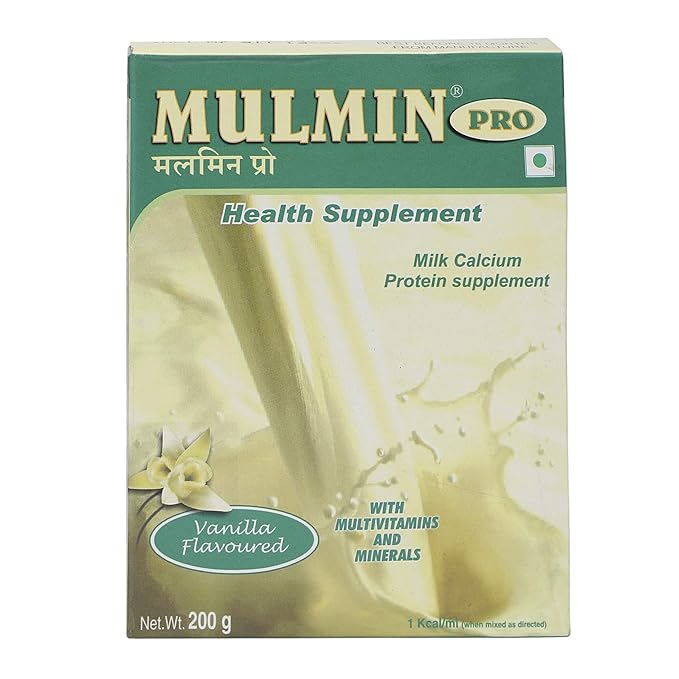 Buy Mulmin Pro Health Supplement - 200 g (Vanilla) Online at Low Prices ...