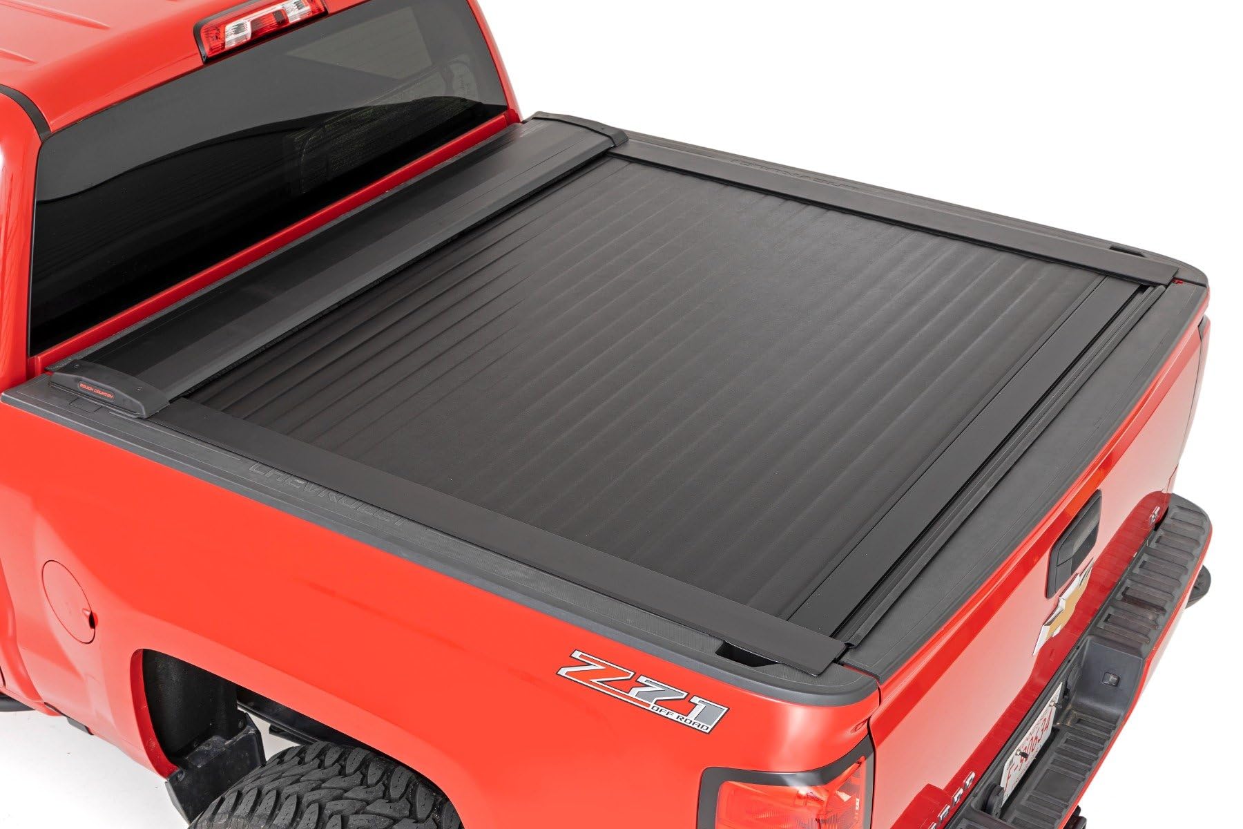 Rough Country Retractable Tonneau Bed Cover for 14-18 ChevyGMC 1500 | 5 ...