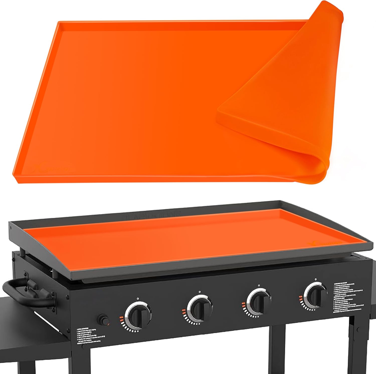 Amazon.com: Silicone Griddle Mat for 36" Blackstone Cover Griddle Mats ...