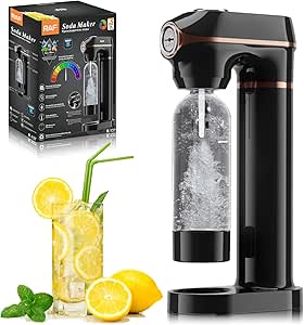 Amazon.com: Sparkling Water Maker for 1L Sodastream, ABS PET Commercial ...