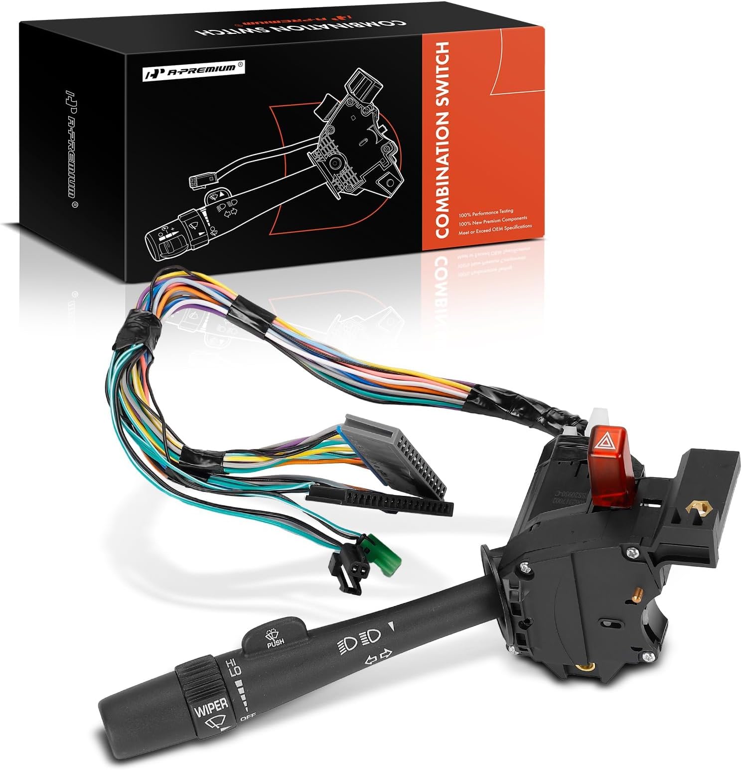 Amazon.com: A-Premium Turn Signal Switch, Headlight Dimmer, Windshield ...