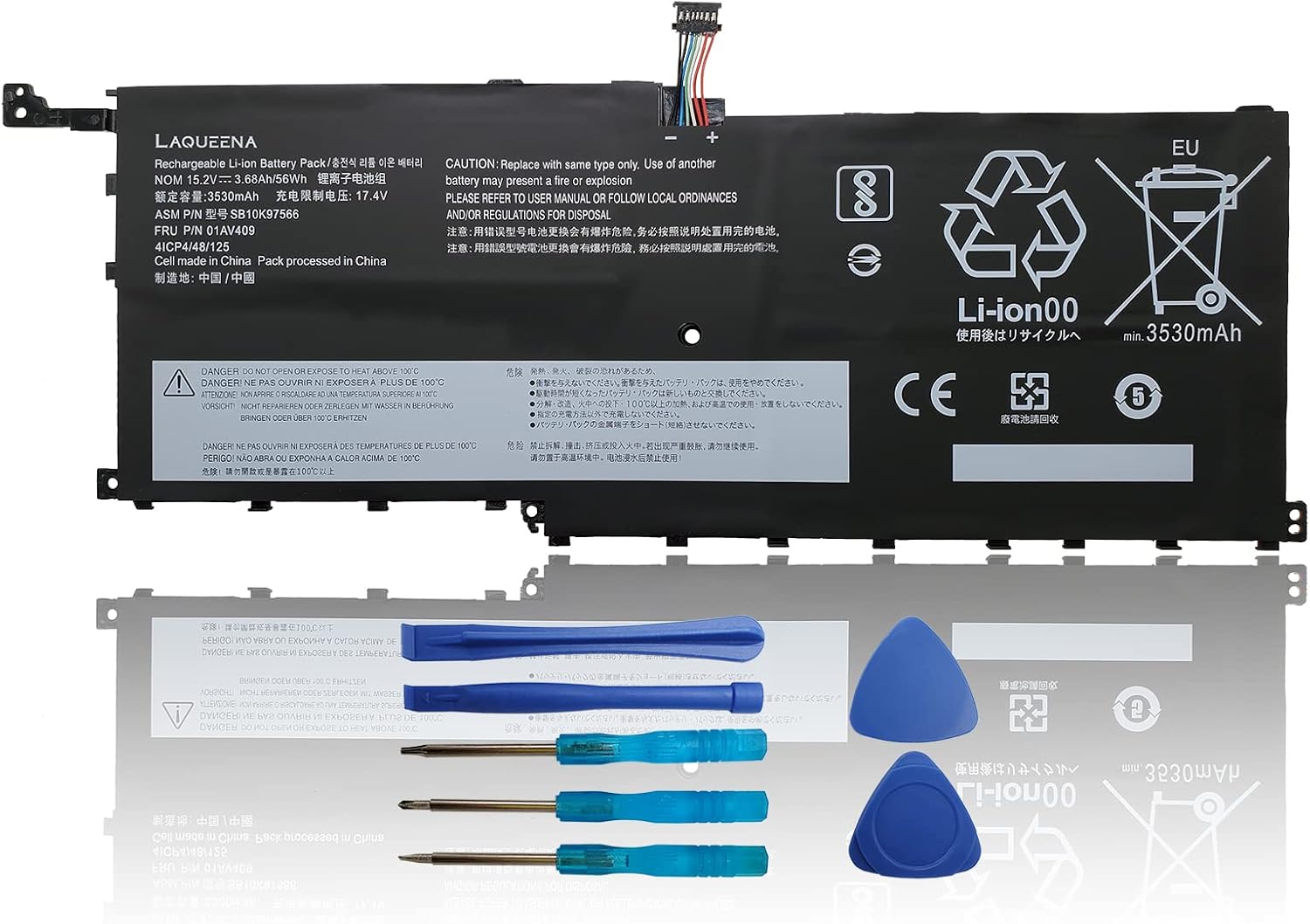 Buy Laqueena SB10K97566 Laptop Battery Compatible with Lenovo Thinkpad ...