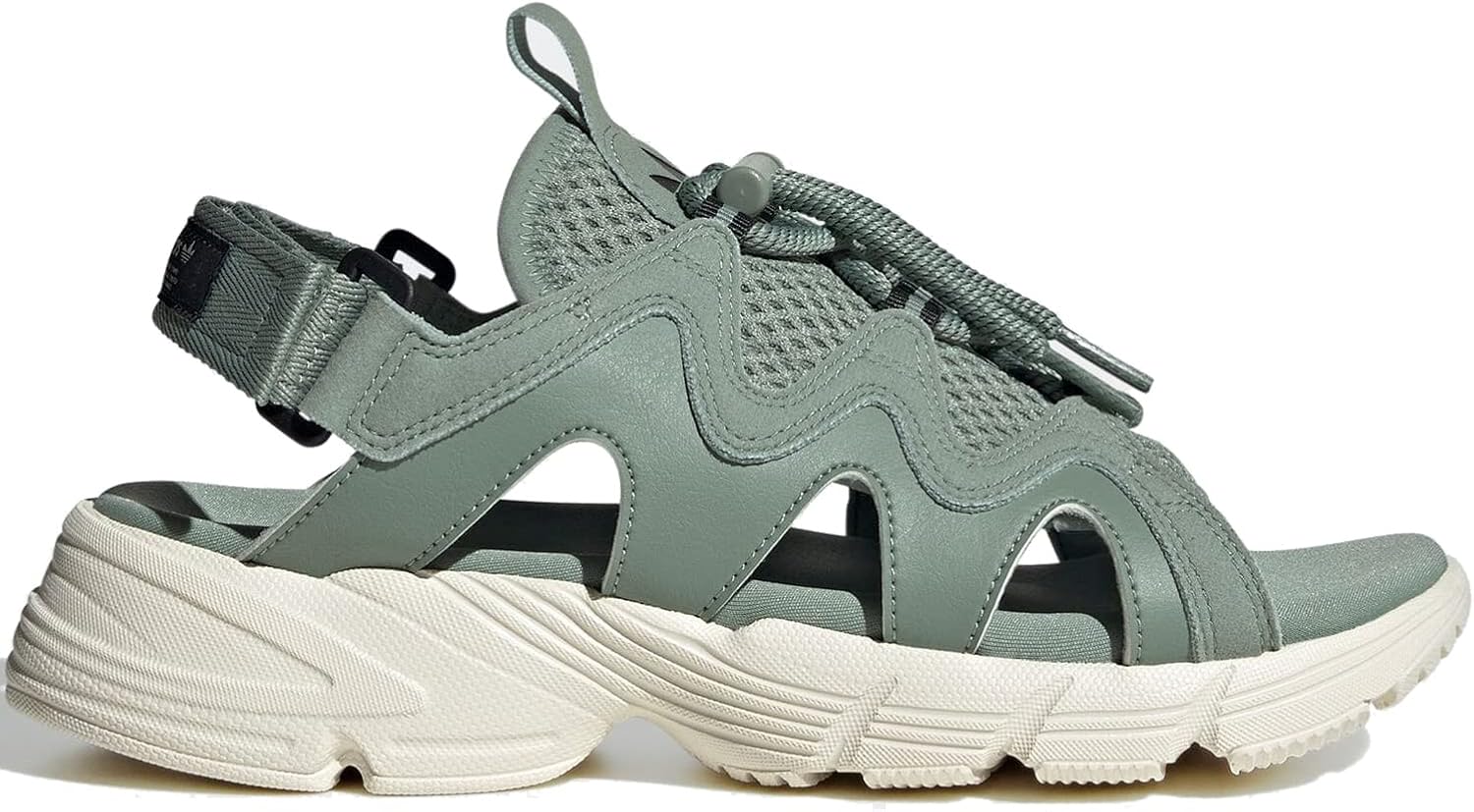 Amazon.co.jp: Adidas Aster Sandals [ASTIR SANDALS] Silver Green/Off ...