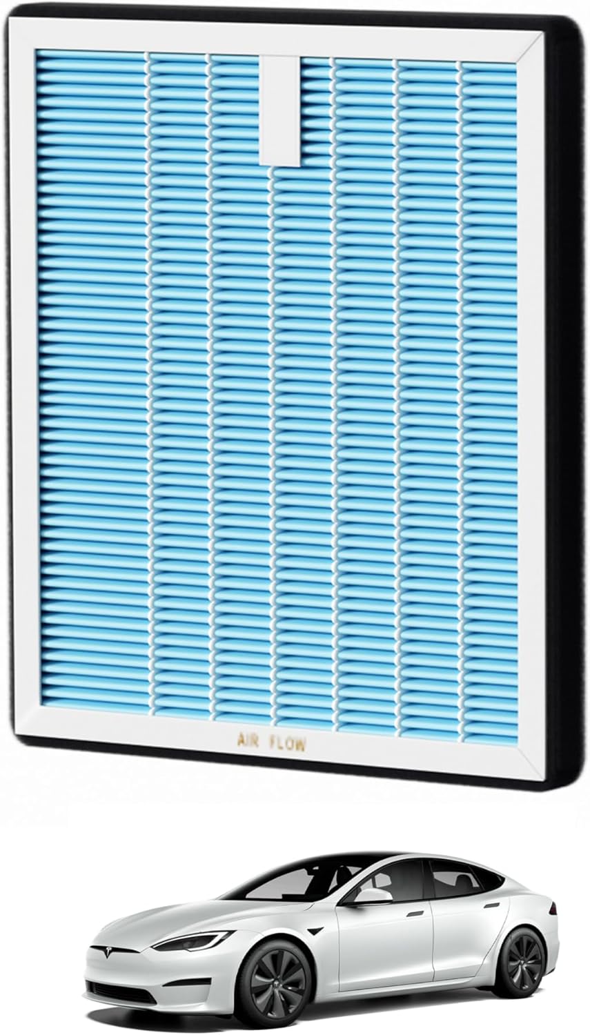 Amazon.com: SCREW RHINO Tesla Model S Model X 2021-2024 Cabin HEPA Air ...
