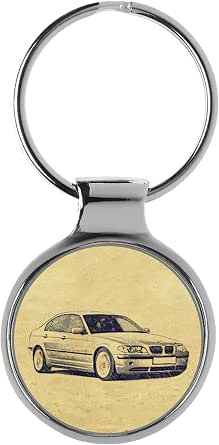 Amazon.com: KIESENBERG Key Chain Ring Keyring Gift for BMW E46 ...