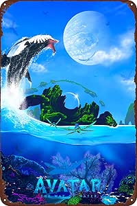 Amazon.com : Avatar The Way of Water Vintage Movie Metal Signs - 7.8x11 ...