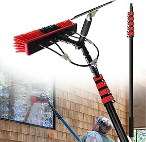 Amazon.com: Water Fed Pole Kit,Water Fed Cleaning Tools with Aluminum ...