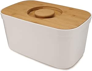 Amazon.com: Joseph Joseph Bread Box with Removable Bamboo Cutting Board ...
