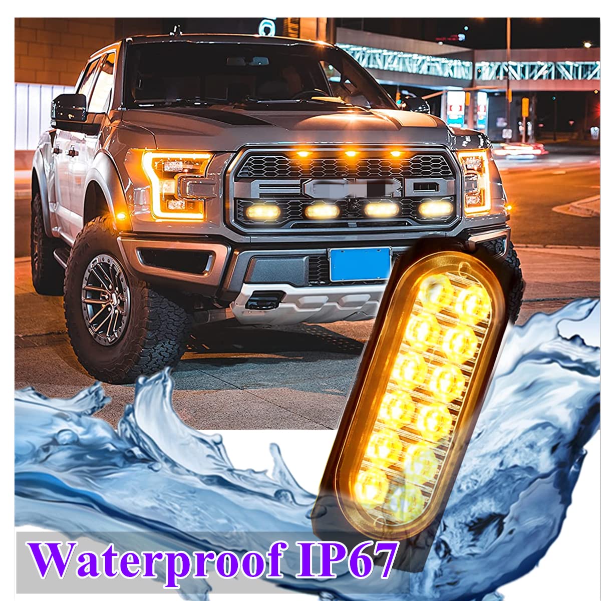 12 Volt Strobe Light Kit SKYFLAR LED STROBE LIGHT ST 101 RED 12V