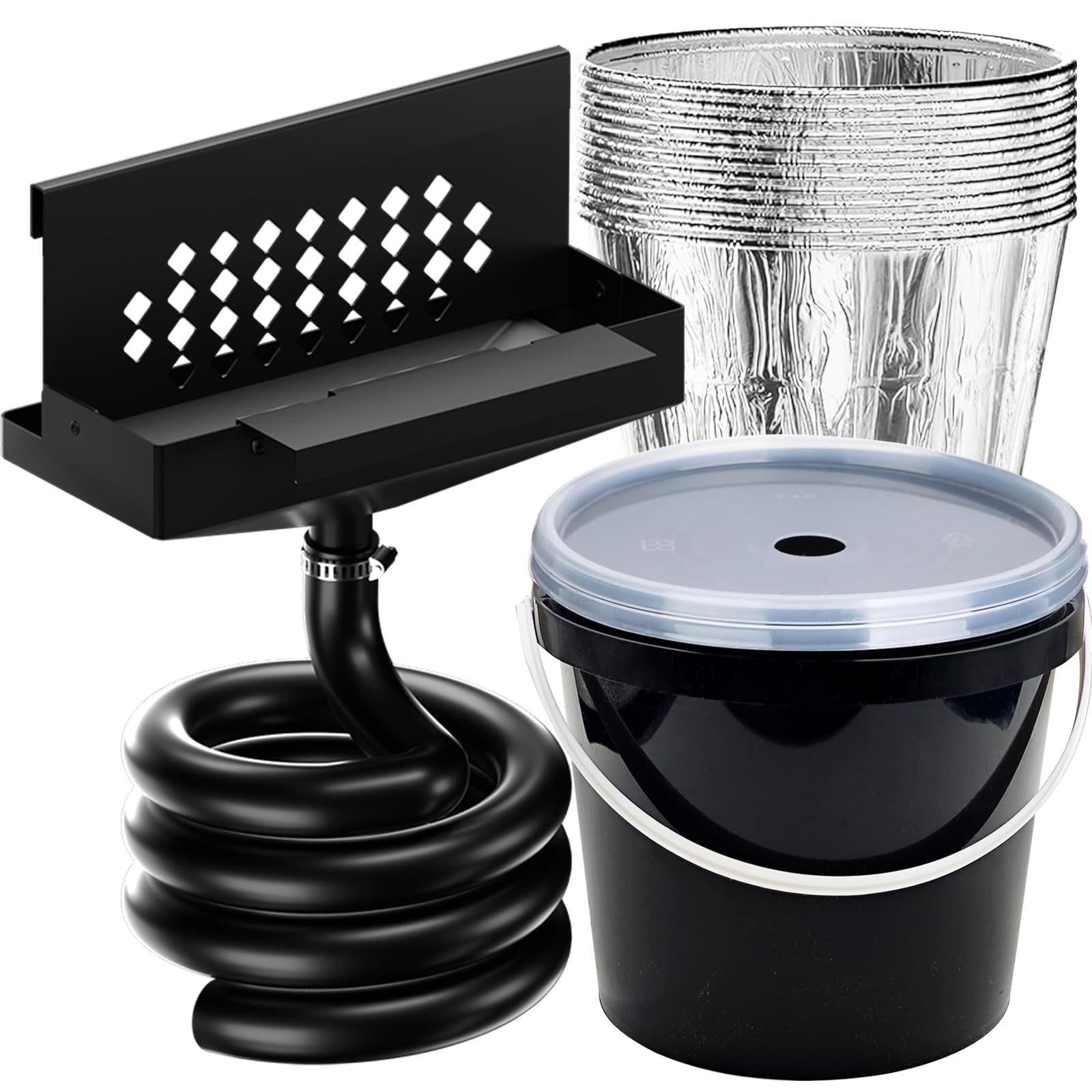 Blackstone Drip Pan Liners Rear Grease Drainage Funnel For Blackstone ...