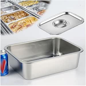 Amazon.com: 36 * 27cm,10cm,Stackable Hotel Steam Table Pans,Stainless ...