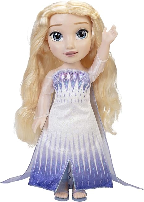 Disney Frozen 2 Magic in Motion ELSA Puppe, Feature ELSA Dolls Lips ...
