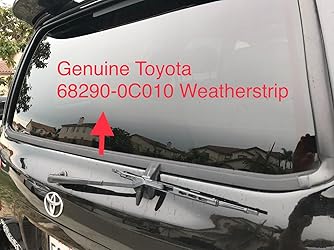 Amazon.com: Genuine Toyota 68290-0C010 Weatherstrip : Automotive