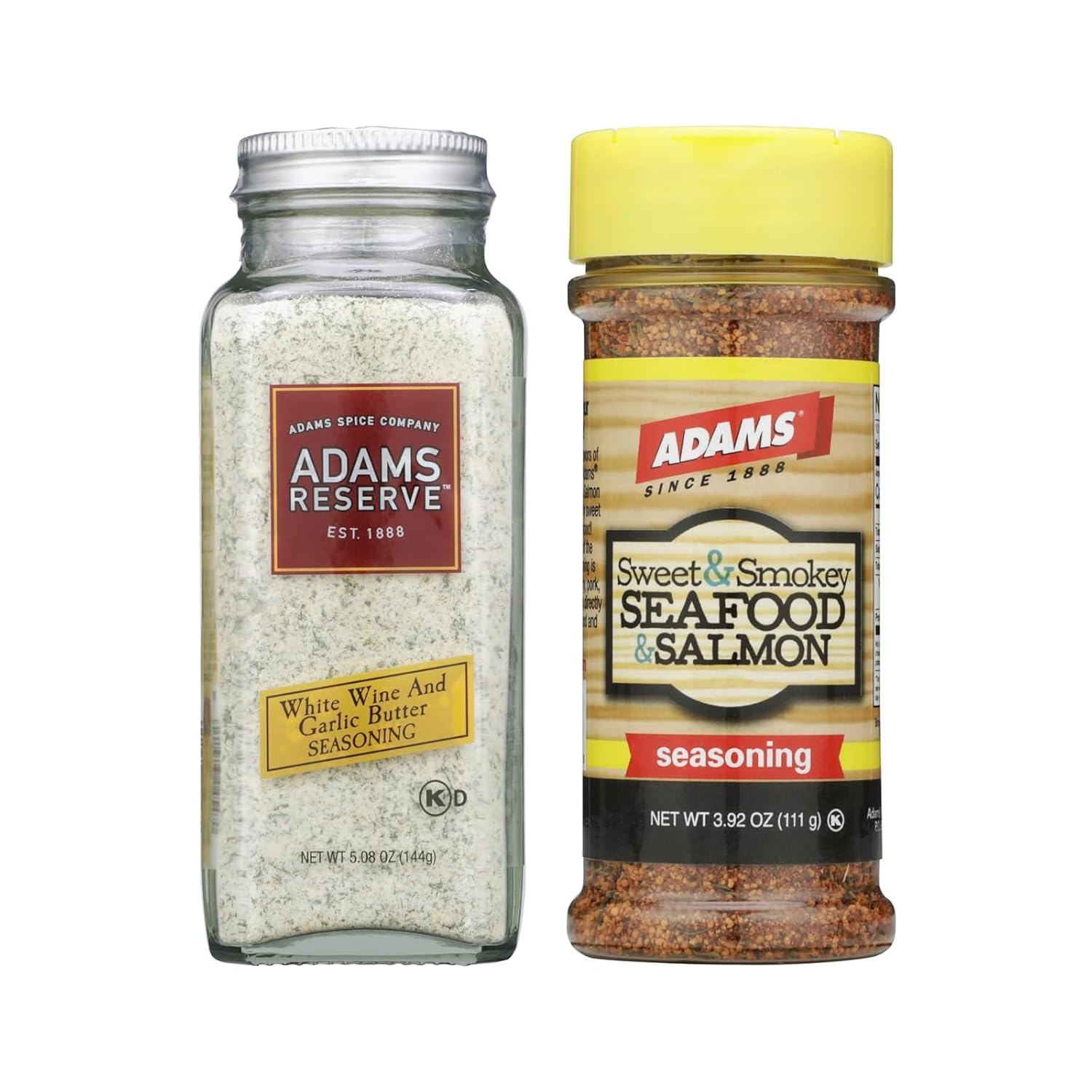 Amazon.com : White Wine & Garlic Butter Seasoning + Sweet & Smokey ...