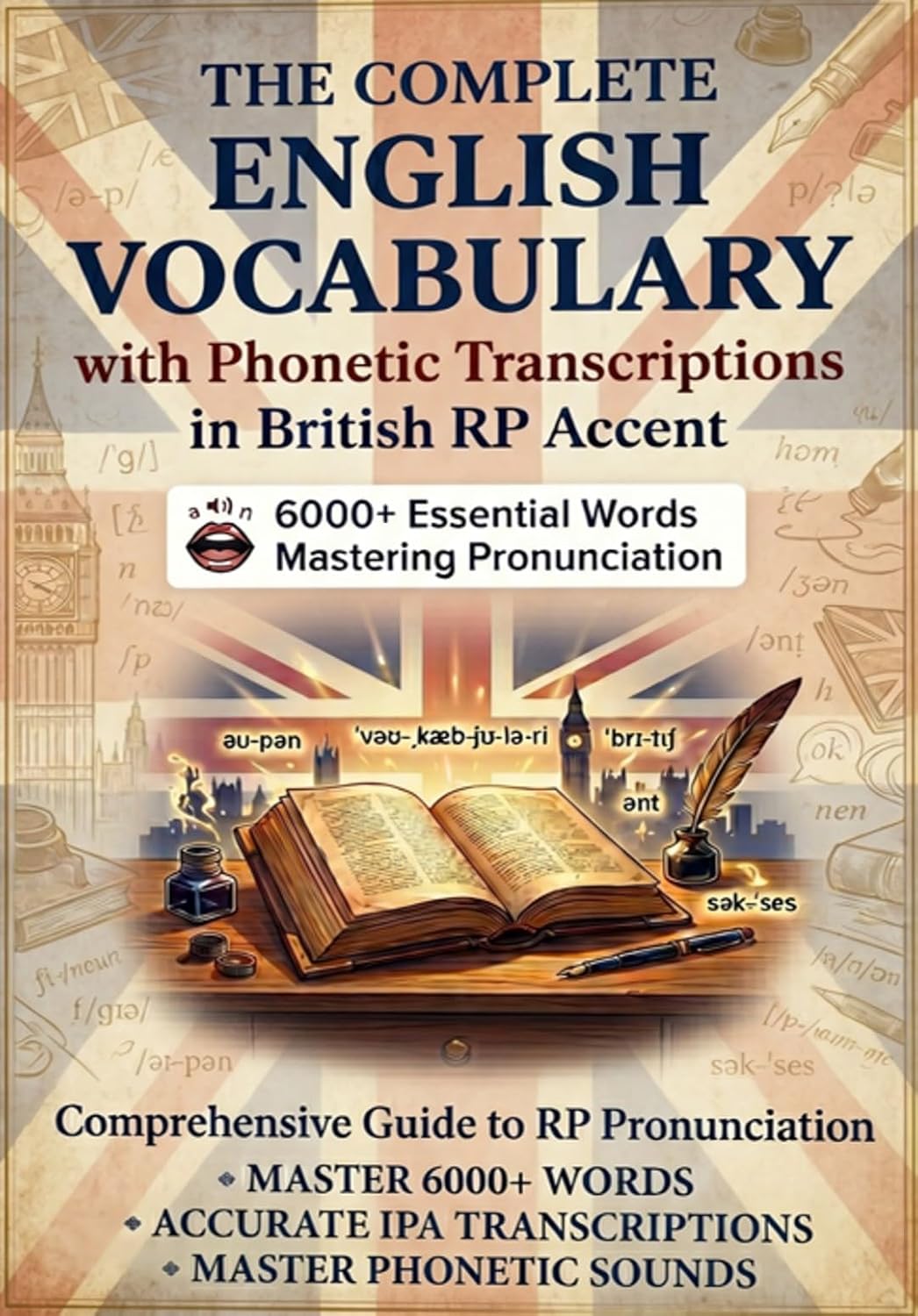 English Vocabulary with Phonetic Transcriptions in British RP Accent ...