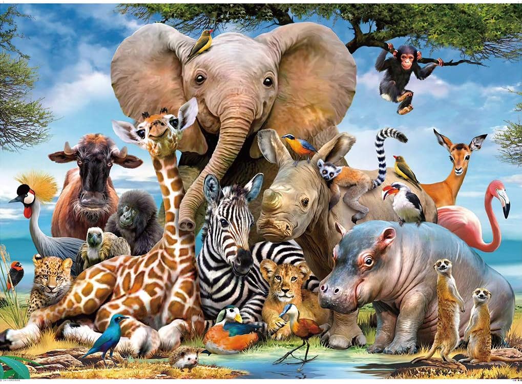 GuDoQi Puzzle 1000 Teile Puzzle für Erwachsene und Kinder ab 14 Jahren ...