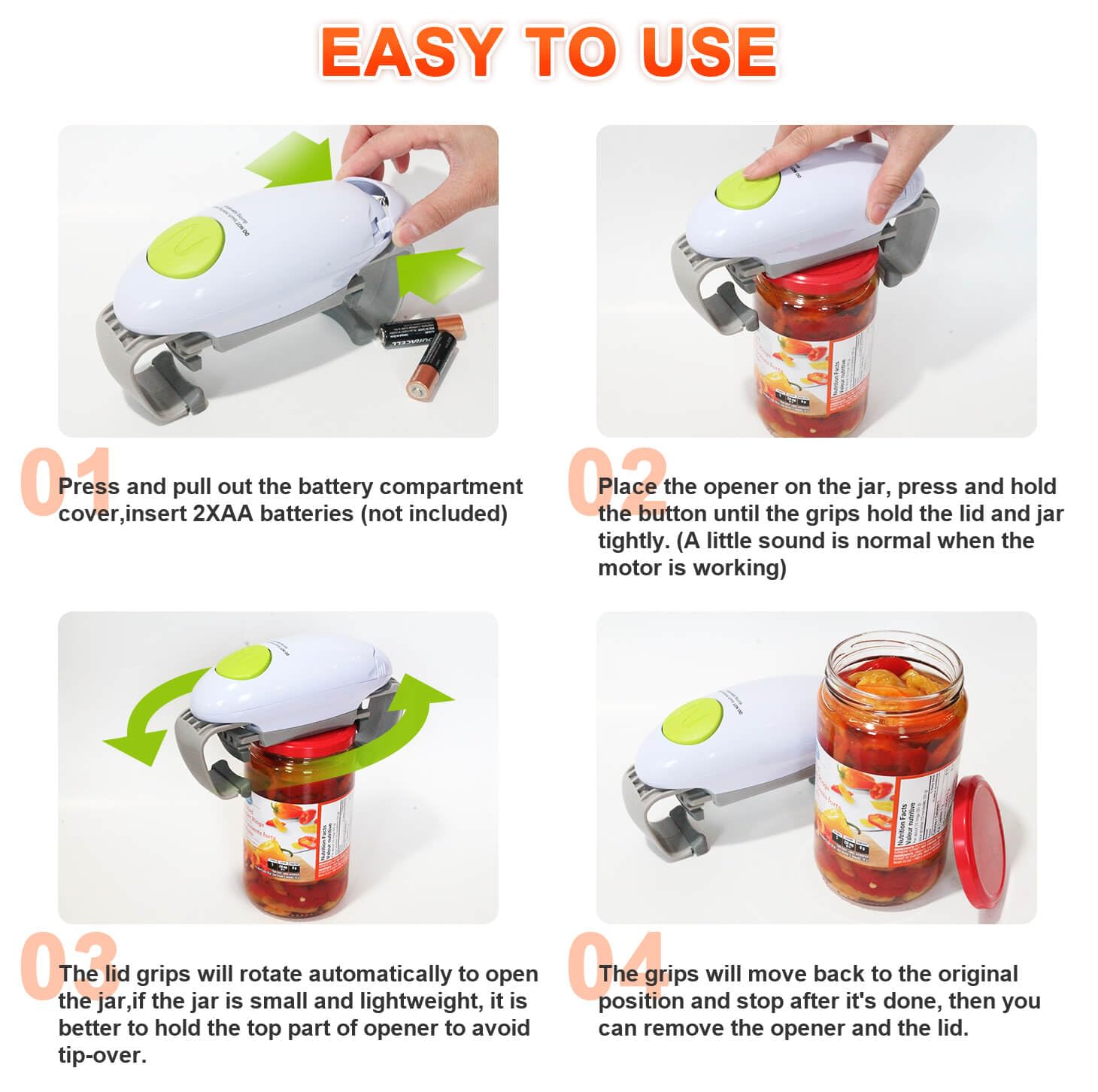 Electric Jar Opener Arthritis Higher Torque Electric Jar Opener For