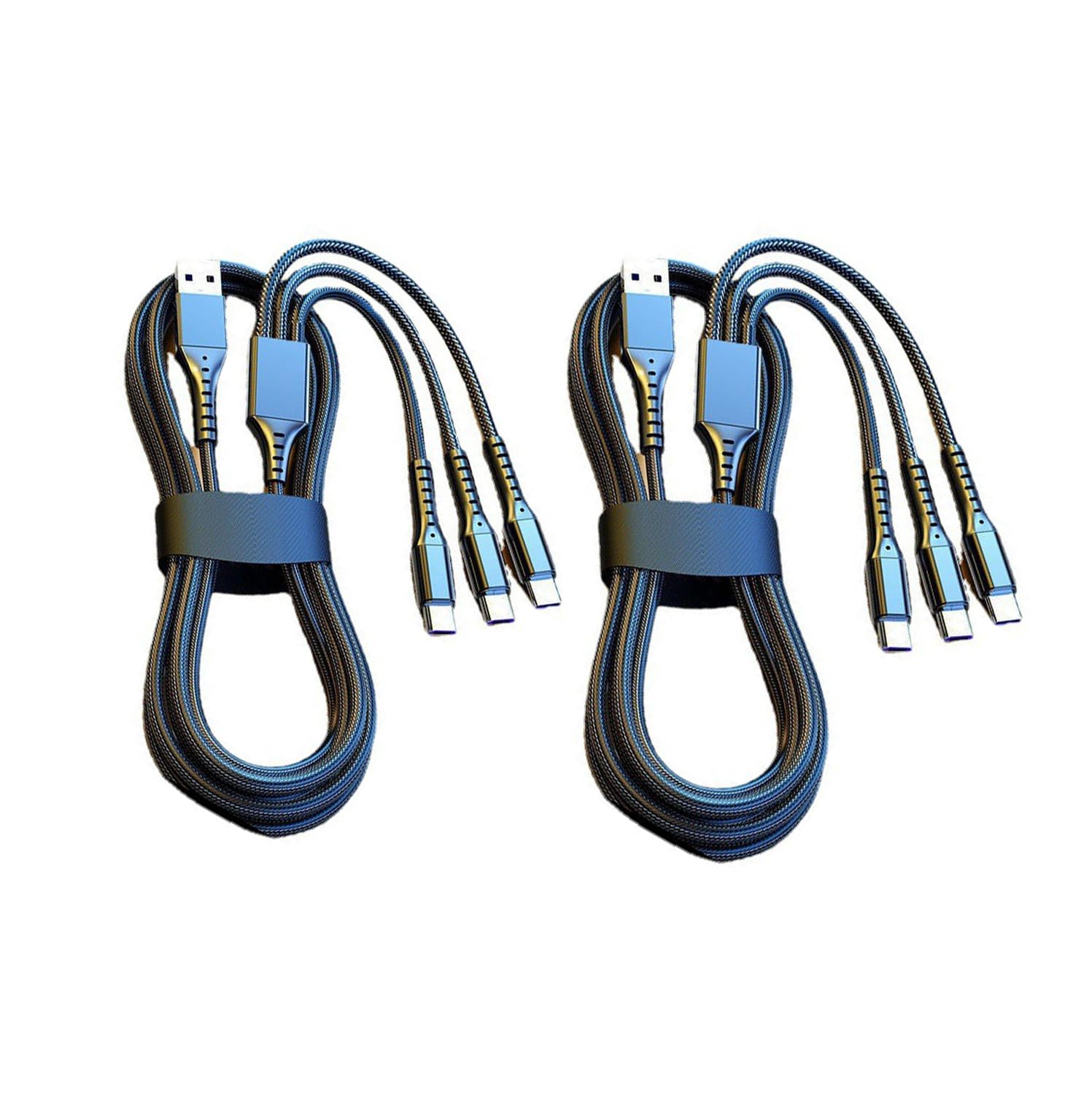 Amazon.com: Multi Charging Cable(2Pack 3.5FT), 3 in 1 Charger Cable ...
