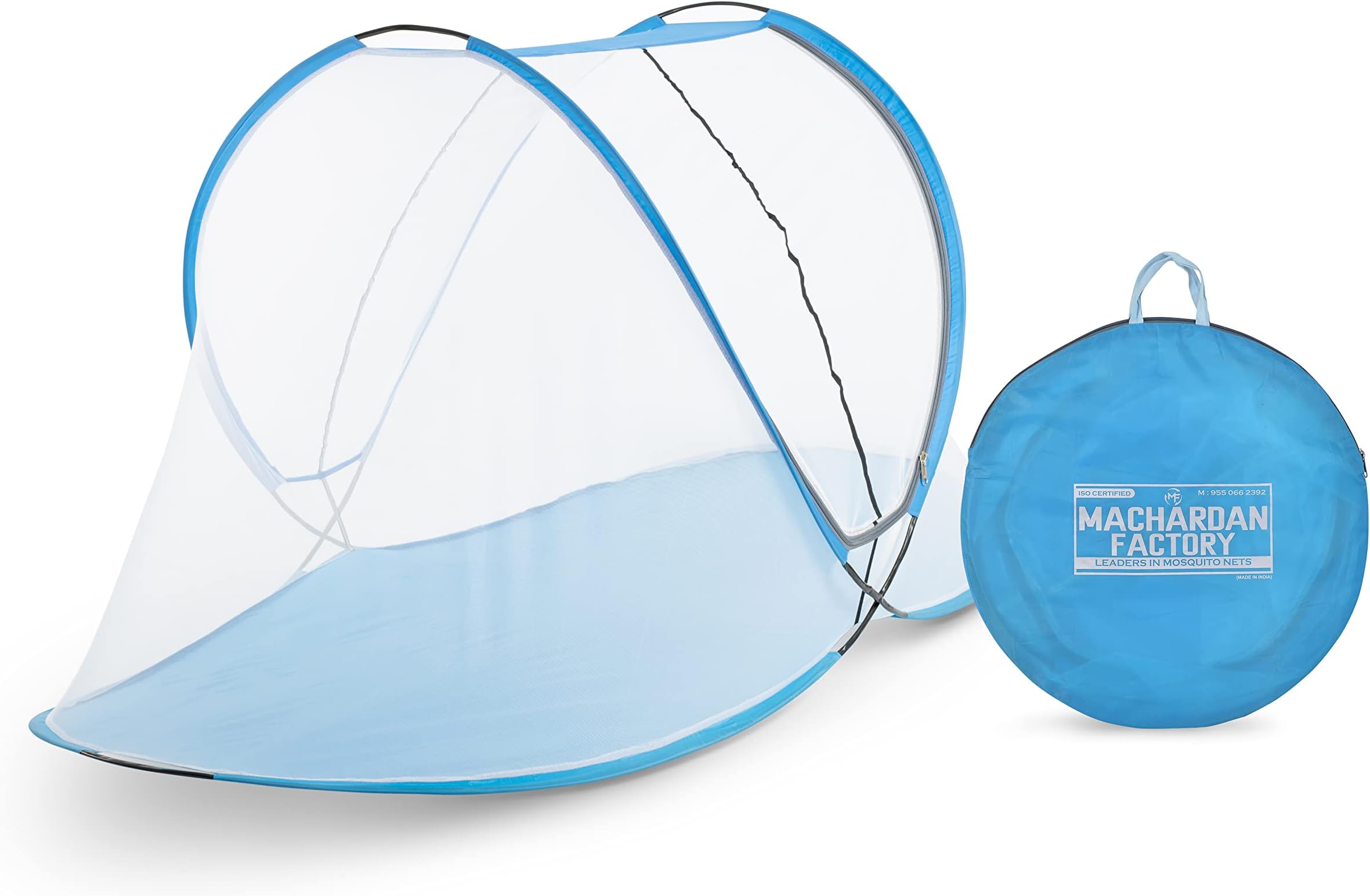 Evafly Mosquito Net for Single Bed Foldable Machardani Polyester Strong ...