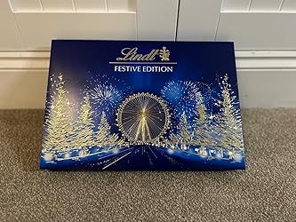 Lindt Festive Edition Christmas Sharing Box | Large 469 g | Contains ...