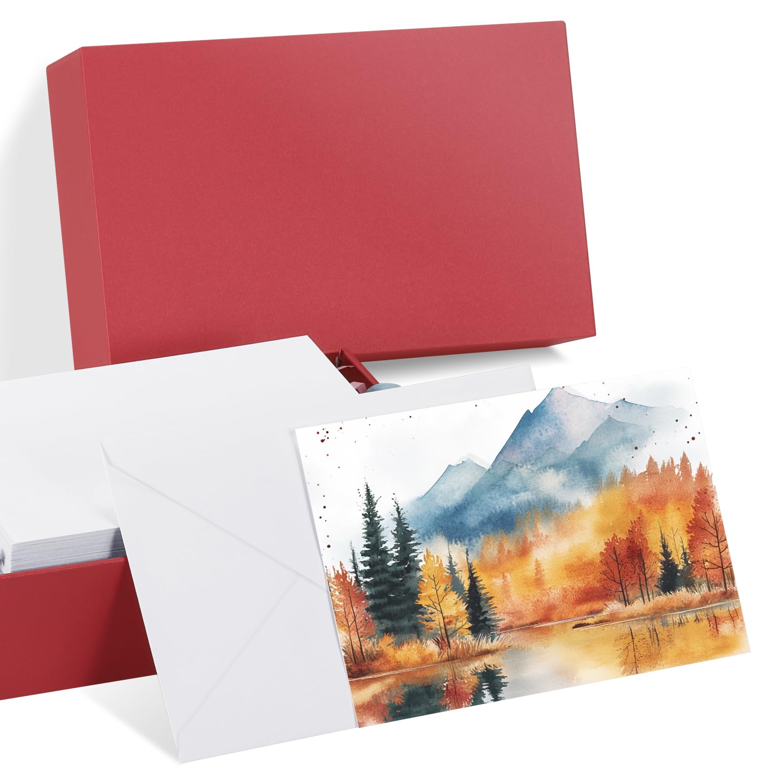 Watercolour Paper Cards And Envelopes Blank Uxcell 50 Pack 5x7 Inch ...