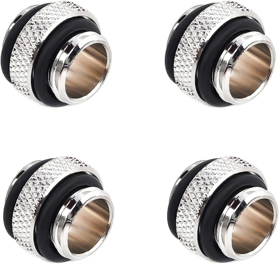 Amazon.com: Bitspower Bitzpower G1/ 4 in. Shining Rotary 90 ° Ig1/ 4 in. Extender Silver BP-90R ...