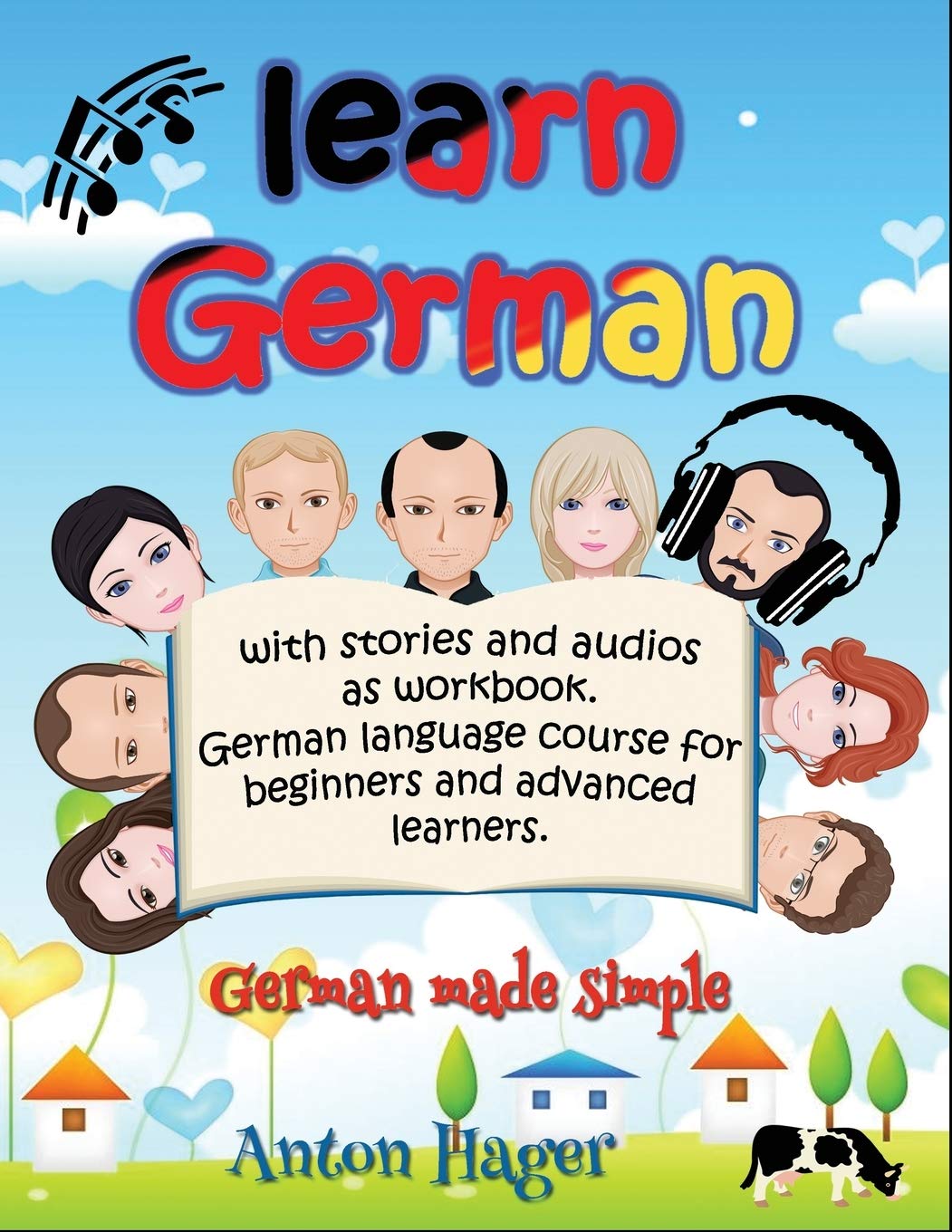 Learn German with stories and audios as workbook. German language ...