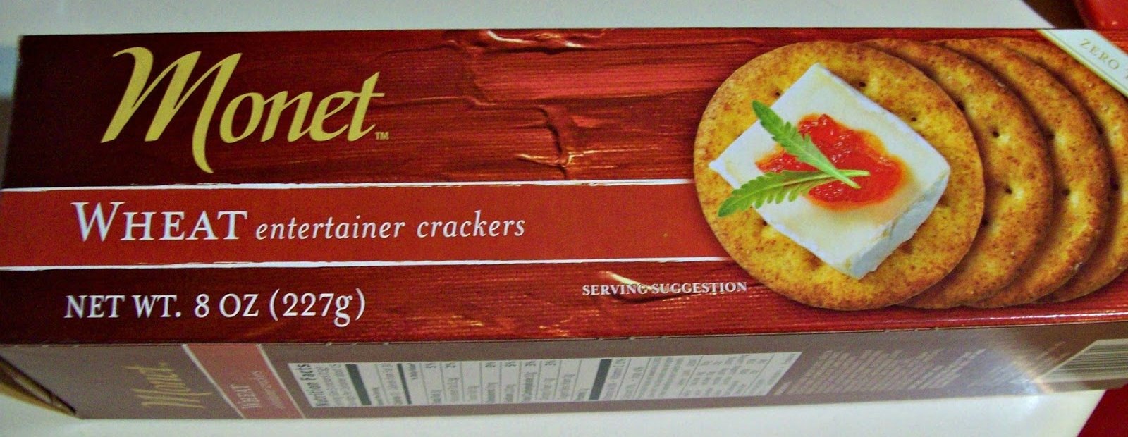 Amazon.com: Elegant Wheat Crackers - 8oz by Monet.