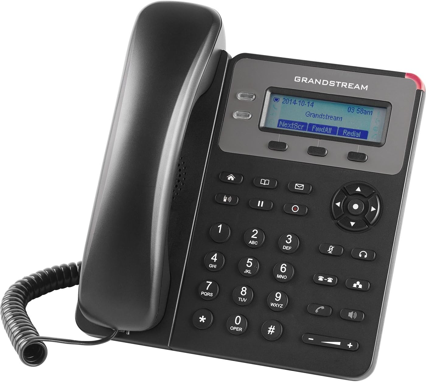 Grandstream GRP2601P IP Corded Landline Phone, Black : Amazon.in ...