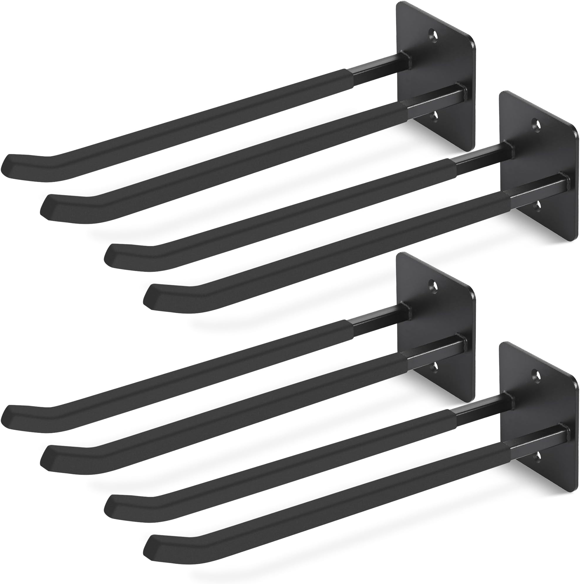 Heevir Garage Hooks Heavy Duty - 11 Inch Large Wall Mount Storage ...