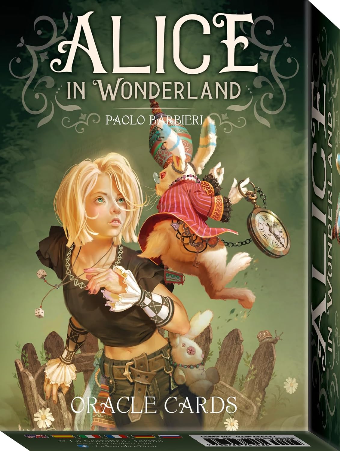 Amazon.com: Lo Scarabeo Alice in Wonderland. Oracle Cards. (Tarot ...