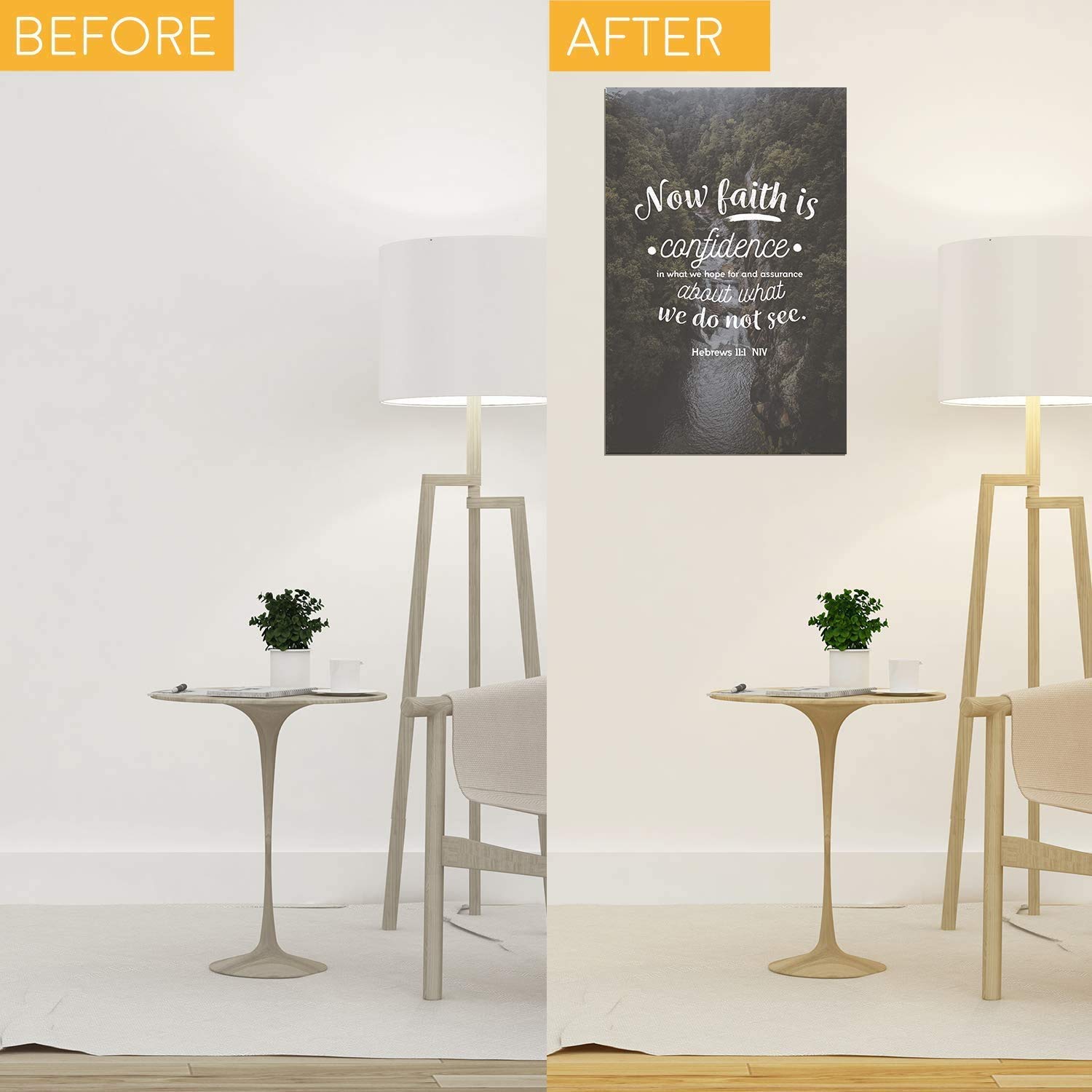 Bible Verse Wall Art | Six 11X17 Bible Verse Posters | These Christian ...