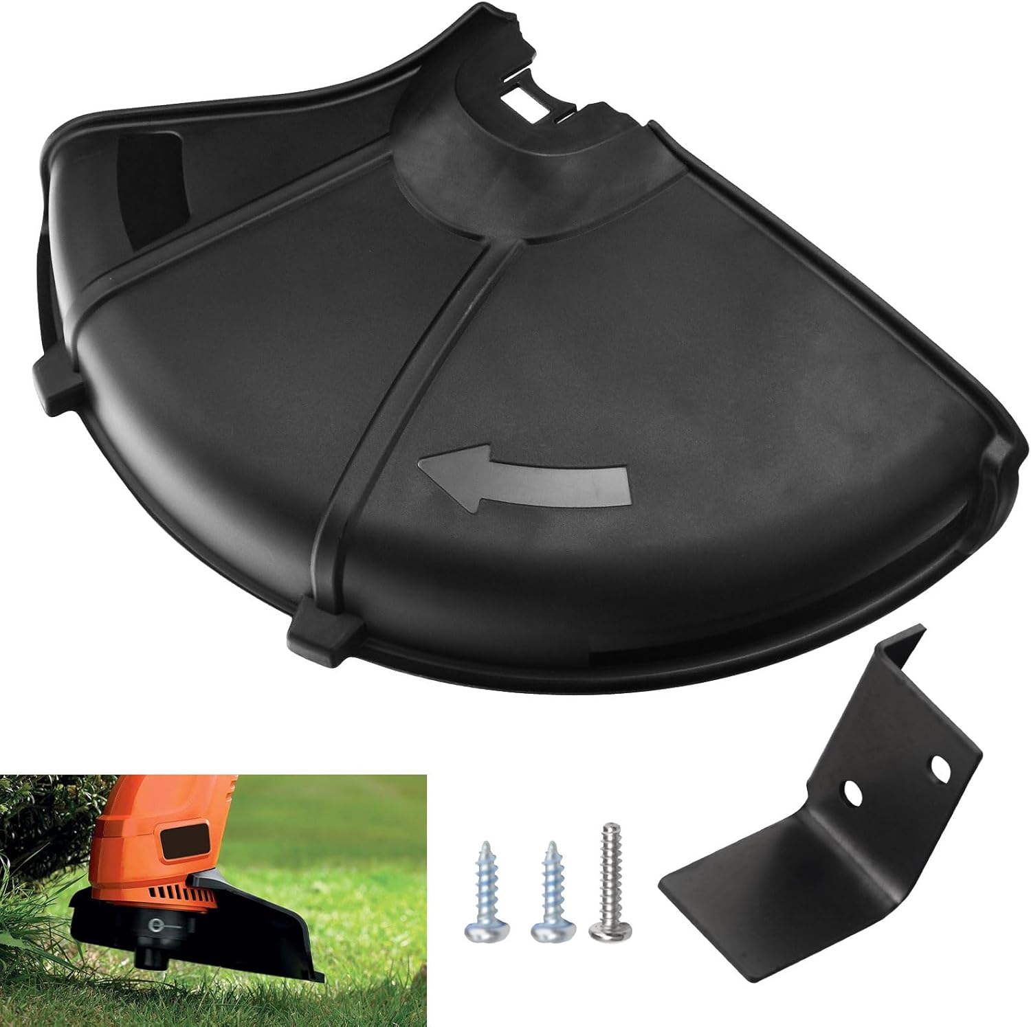 Amazon.com: Fennoral 90637808 String Trimmer Guard Assembly for Black ...