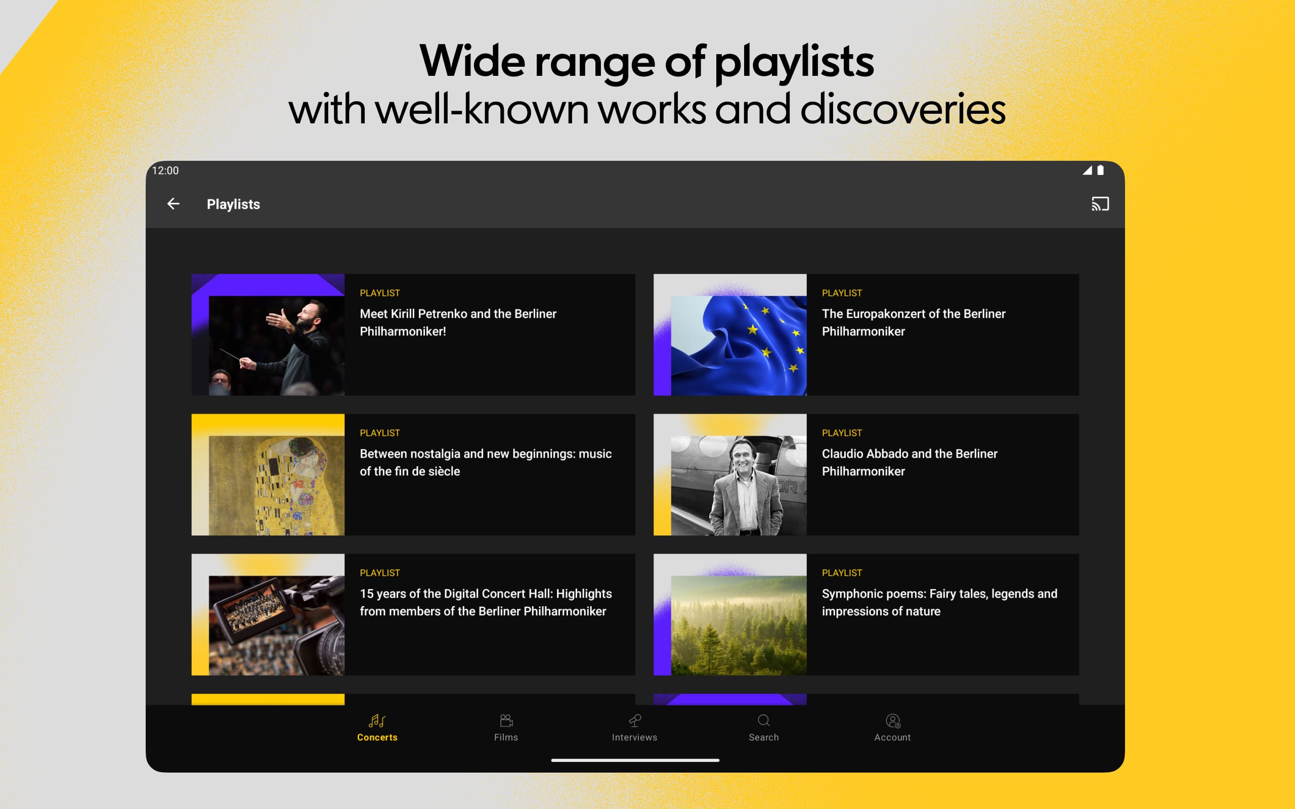 Berliner Philharmoniker – Digital Concert Hall - App on Amazon Appstore