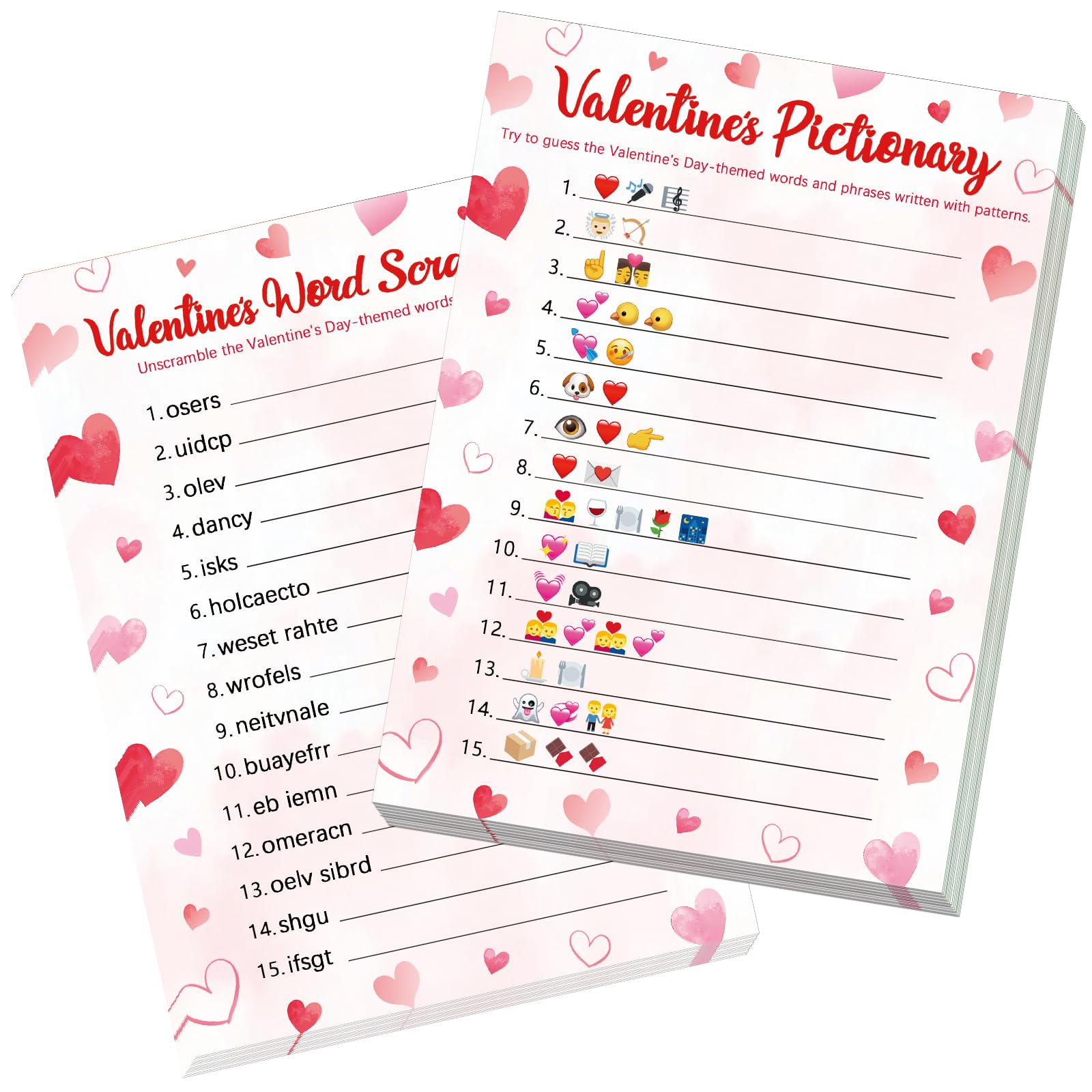 Amazon.com: COCHIE 30 Players Valentine's Party Games for Adults Family ...