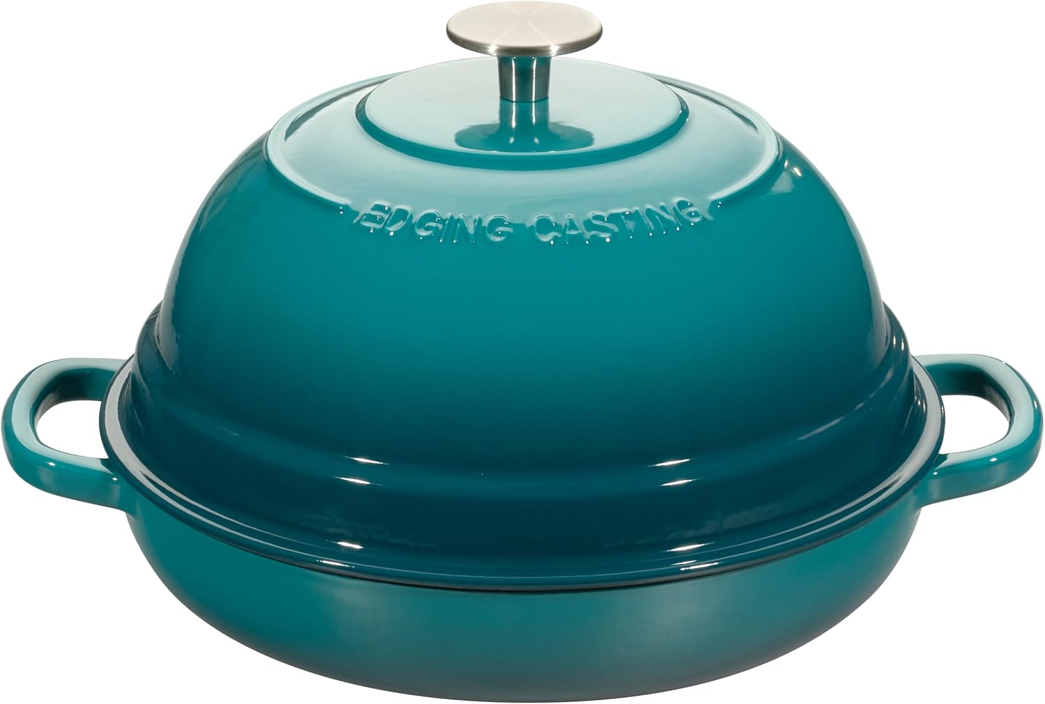 Amazon.com: EDGING CASTING Enameled Cast Iron Dutch Oven Pot with Lid ...