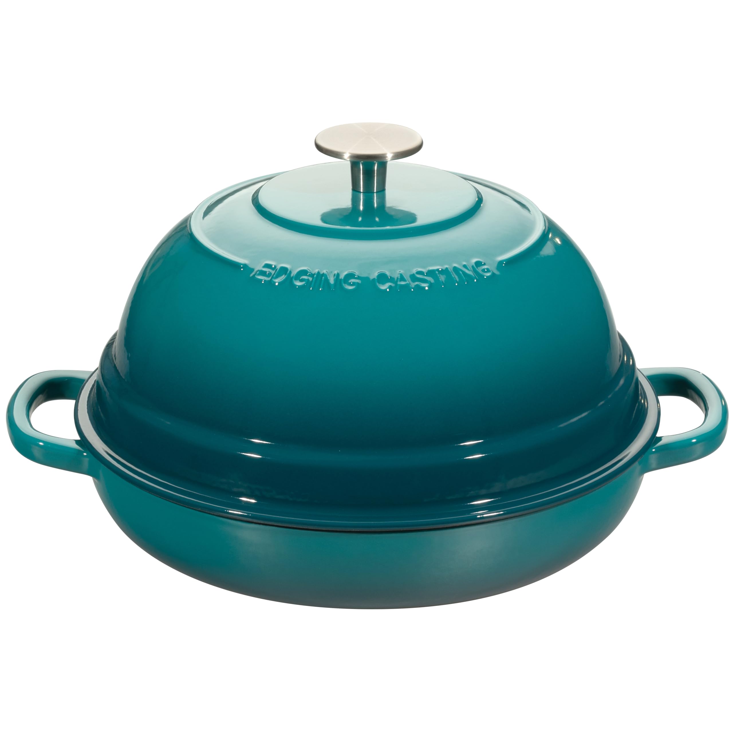 Amazon.com: EDGING CASTING Enameled Cast Iron Dutch Oven Pot with Lid ...