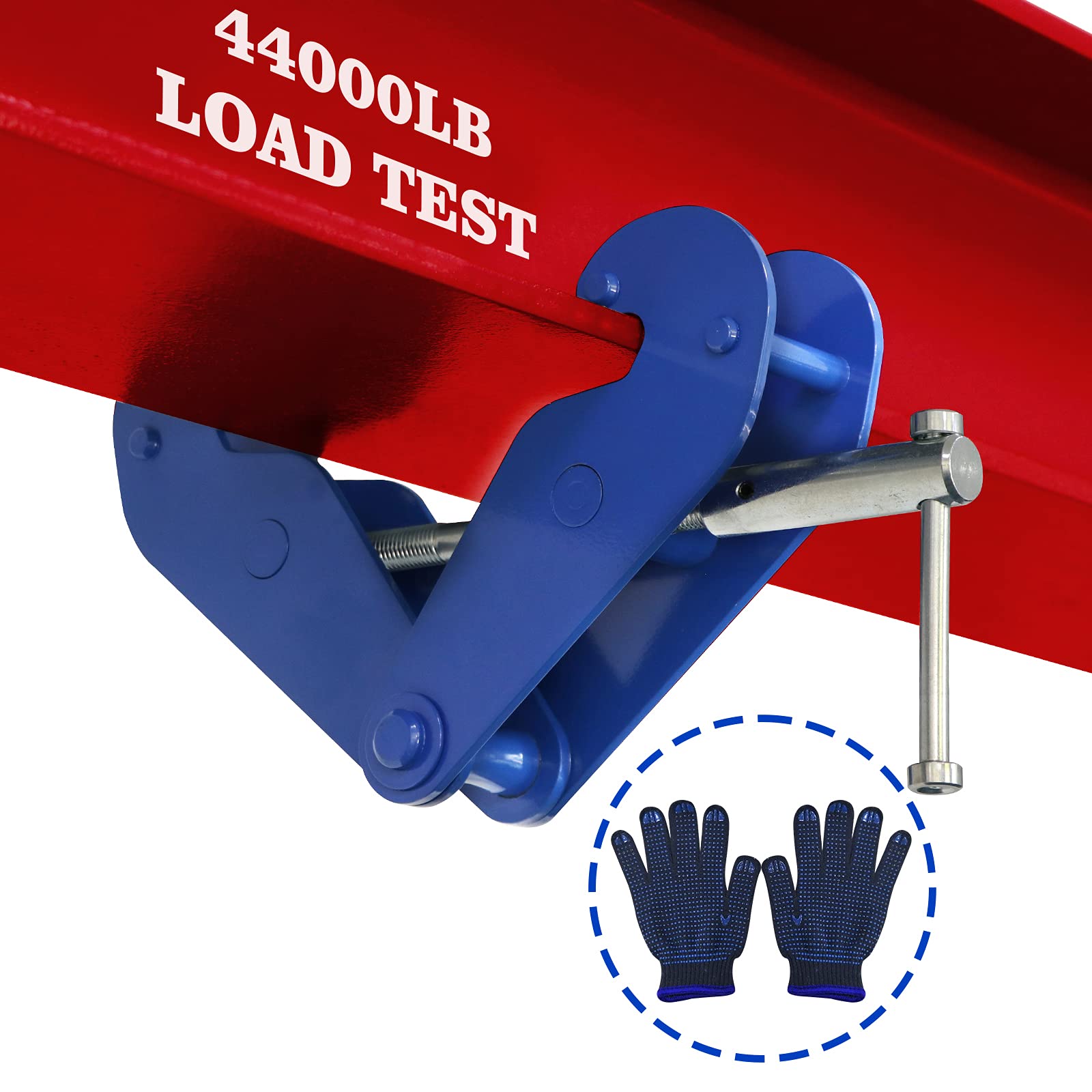 Snapklik.com : Beam Clamp, 11000lbs/5ton Capacity I Beam Lifting Clamp ...