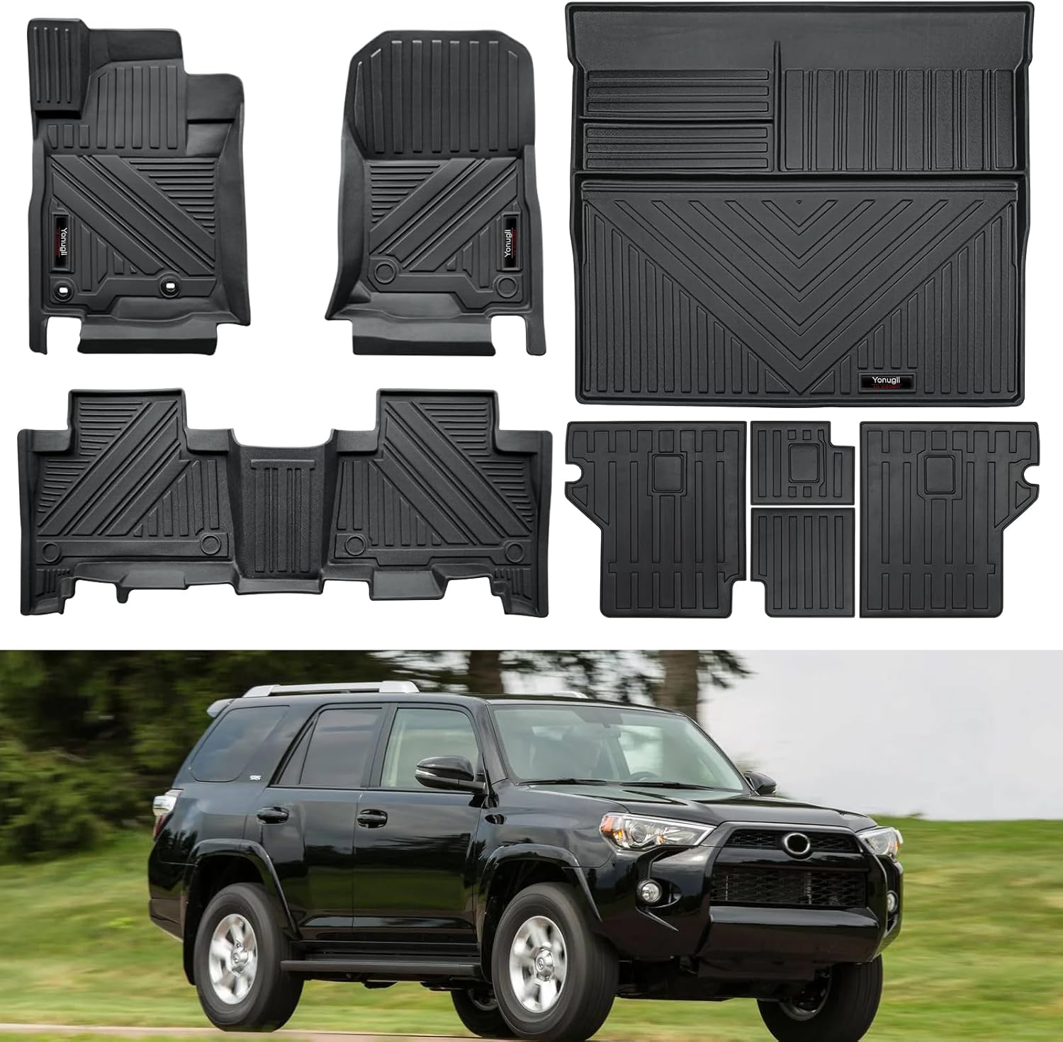 Amazon.com: Yonugli Compatible for 2013-2023 2024 Toyota 4Runner 5 ...