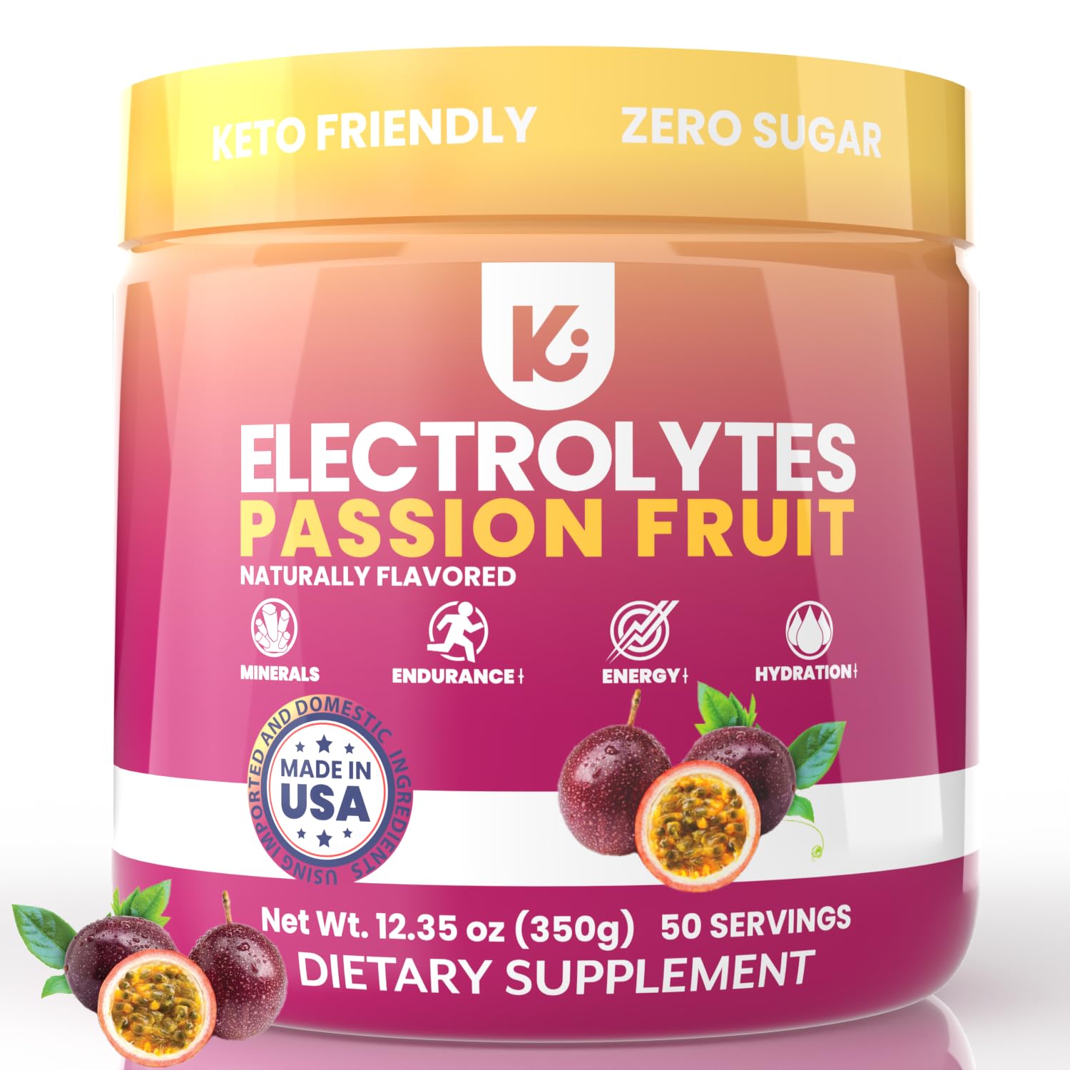Snapklik.com : Keto Hydration Electrolytes - Passionfruit - Electrolyte ...