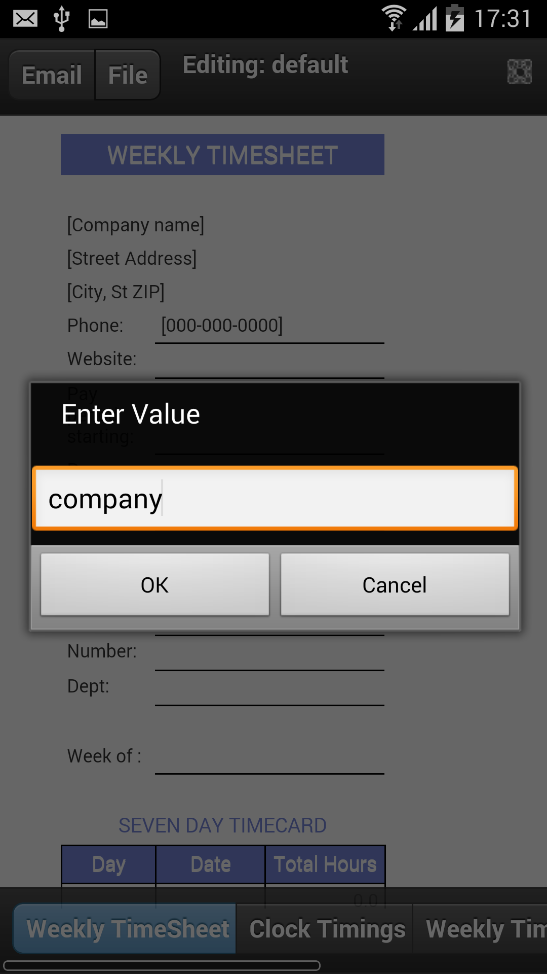 Employee Timecard - App on the Amazon Appstore