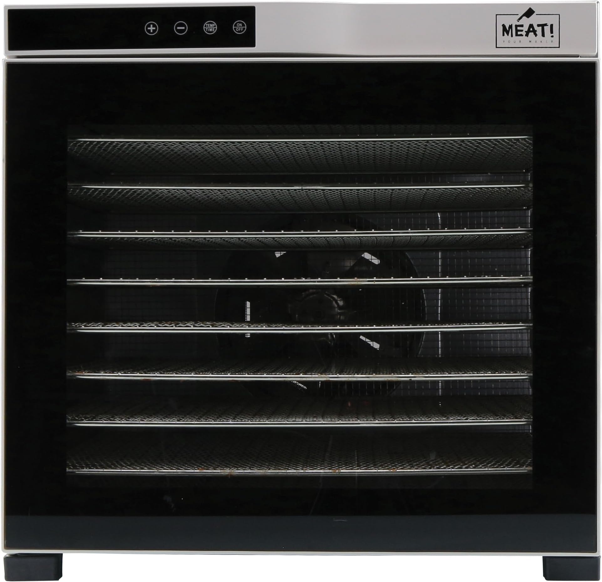 Amazon.com: MEAT! 10 Tray Dehydrator with 10 Dishwasher Safe Trays, LED ...