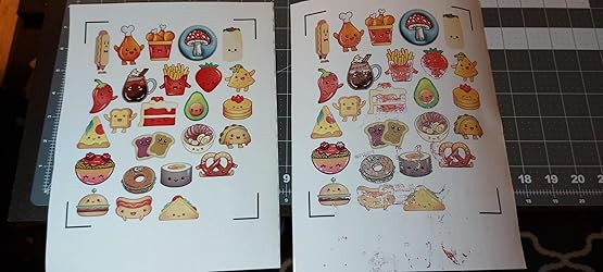 8.5" x 11" Full Sheet Sticker Paper for Laser & Inkjet Printers[100 ...