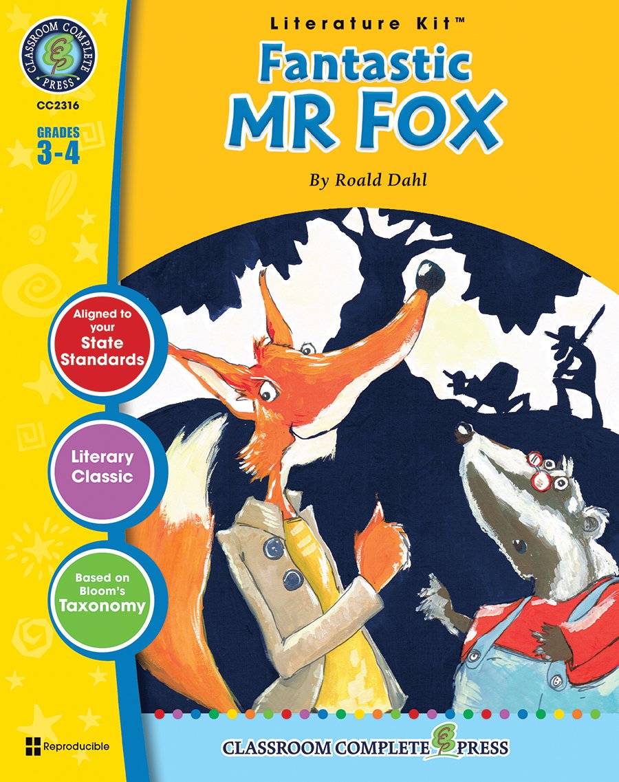 Amazon.com: Fantastic Mr Fox - Literature Kit Gr. 3-4 - Classroom ...