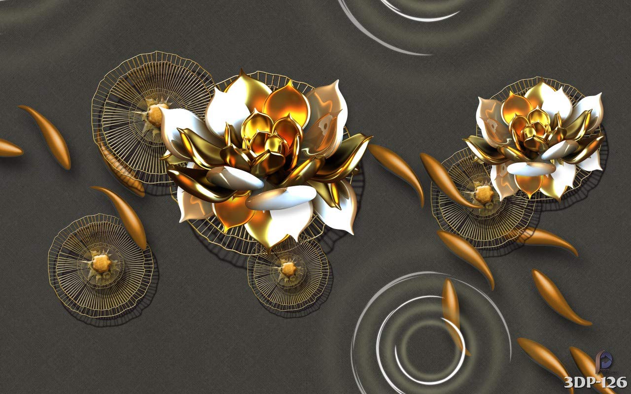 VM Nature 3D Wall Poster Stickers for Living Hall, Kids/Play Room Wall ...