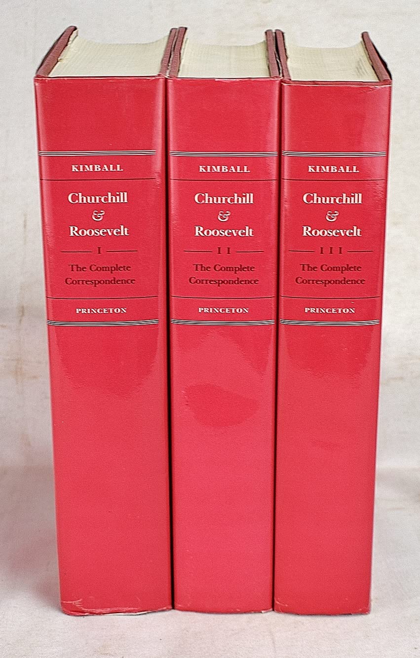 Amazon.com: Churchill and Roosevelt: The Complete Correspondence (3 ...